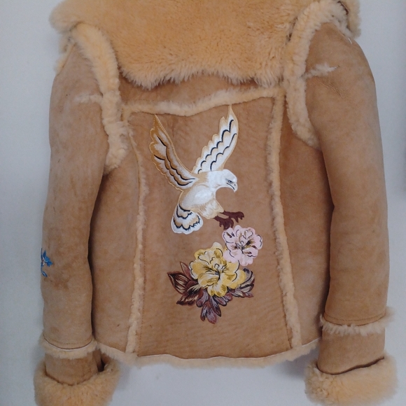 Coach | Jackets & Coats | A Vinatge Coach Eagle Raggedy Shearling ...